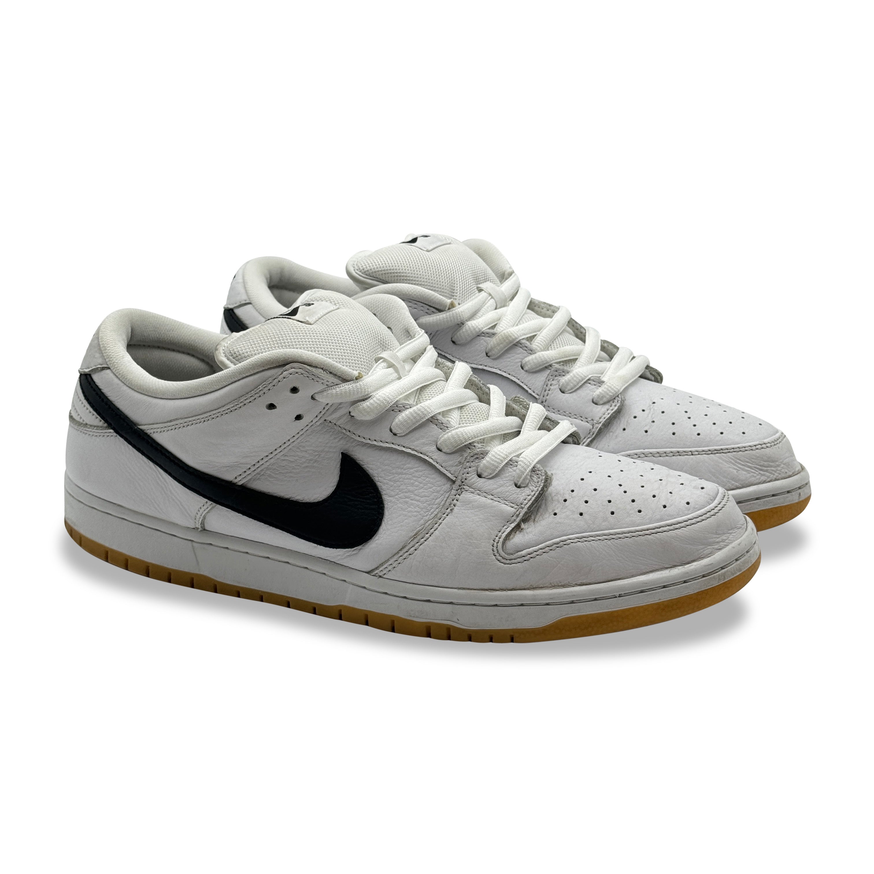 15 US - NIKE SB DUNK LOW WHITE/GUM 2023 – curatedvan